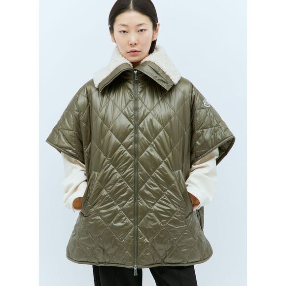Moncler | Jackets & Coats | Moncler Women Padded Cape | Poshmark
